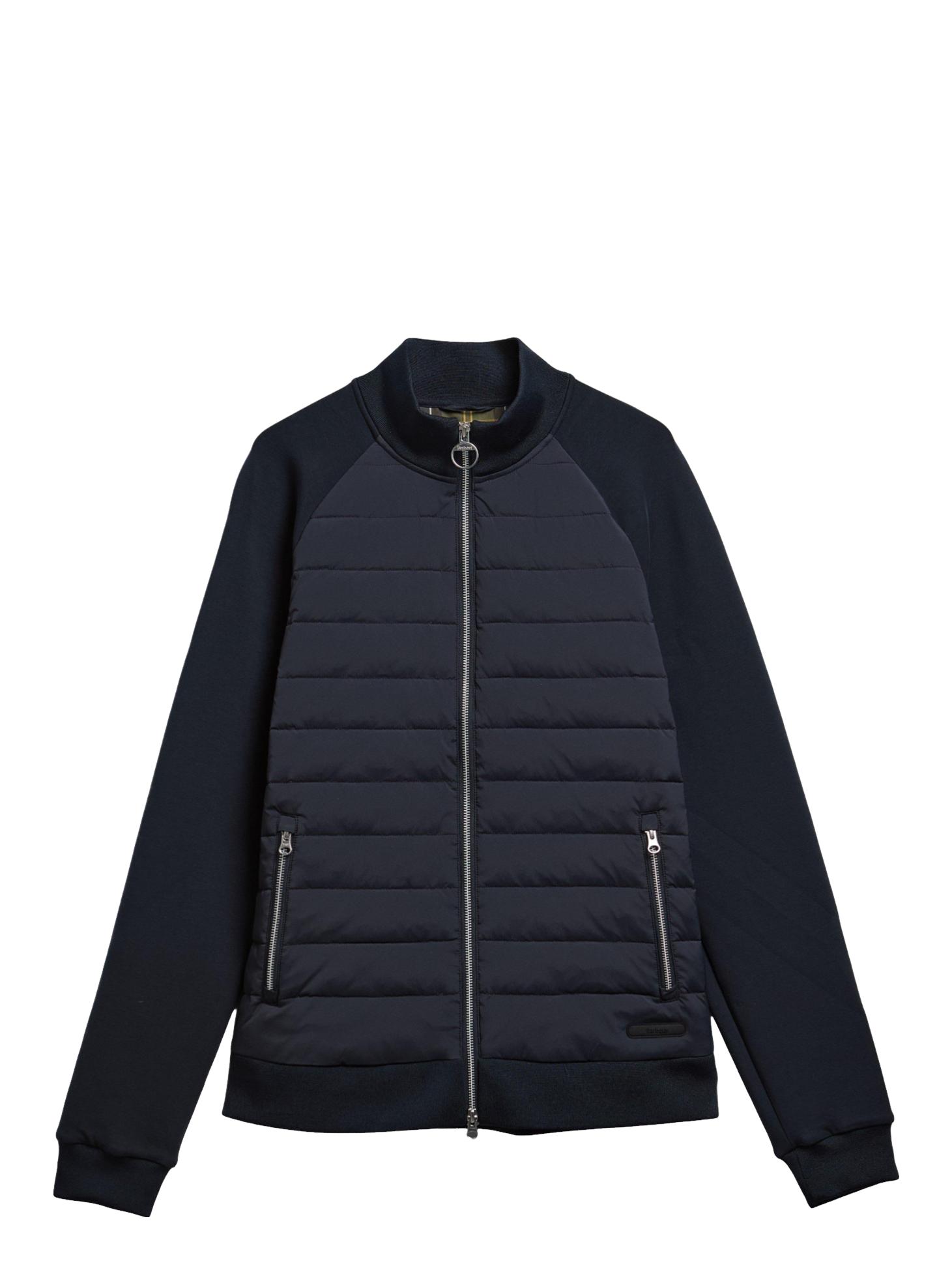 BARBOUR Barbour Essential Carn Quilted Zip-Up Jumper